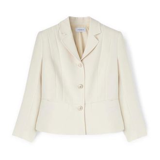 Motivi Femme, Vestes, Beige, Taille: 40 FR Veste Blazer Courte