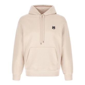 Maison Kitsun&eacute; Herren, Sweatshirts & Hoodies, Beige, LGr&ouml;&szlig;e