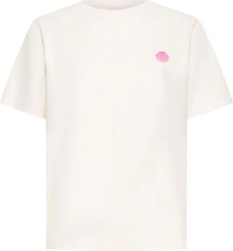 Ichi Ichi, Femme, Tops, Beige, Taille: 40 FR T-Chemises