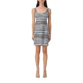 Missoni Zigzag Pailletten Mini Kleid - - Dresses - Damen - Mehrfarbig - XS