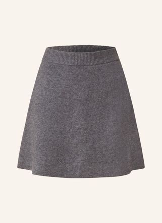 Lisa Yang Lisa Yang Strickrock Clare Aus Cashmere grau