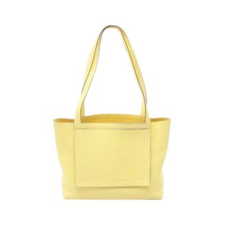 Herm&egrave;s Pre-owned Cuir sacs-ports-paule - Femme - Pre-owned - Jaune - Taille: ONE Size