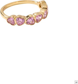 Purelei Hearts Of Love Pink Ring