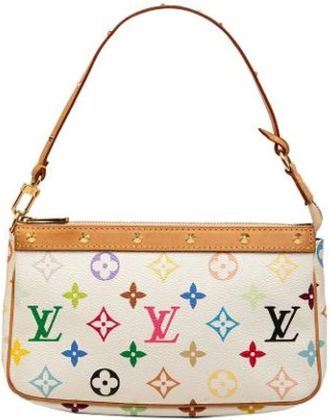 Louis Vuitton Pochette Accessoires Pre-owned - Femme - Pre-owned - Blanc - Taille: ONE Size