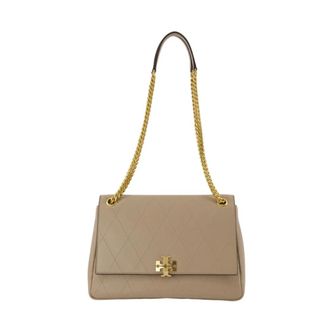 Tory Burch Charlie Schultertasche - - Bags - Damen - Beige - ONE SIZE