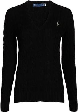 Polo Ralph Lauren Pull col V en laine et cachemire