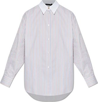 Paul Smith Femme, Blouses et Chemises, Blanc, Taille: 38 FR Chemise Oversize