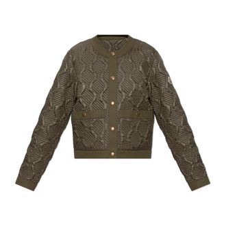 Moncler Libellule Daunenjacke - - Jackets - Damen - Gr&uuml;n - M