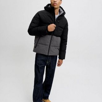 Jack & Jones Outdoorjacke JJEOWEN Puffer SN mit abnehmbarer Kapuze