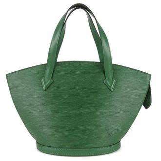 Louis Vuitton Sac &agrave; main en cuir Pre-owned - Femme - Pre-owned - Vert - Taille: ONE Size
