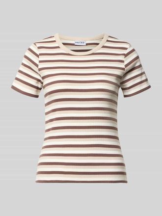 Pieces Slim Fit T-Shirt aus Baumwoll-Mix Modell MAY
