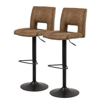 Norrwood home24 Barstuhl Selina 2er-Set 42 x 115 x 52cm