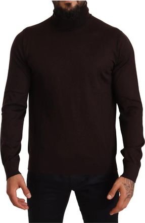 Dolce & Gabbana Rollkragenpullover - - Knitwear - Herren - Braun - S