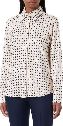 Seidensticker Damen 134001 Bluse, Creme, 38