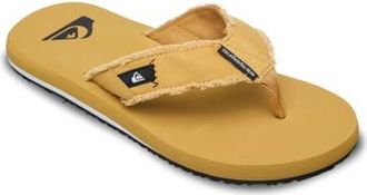 Quiksilver Monkey Abyss Sandales pour homme Spicy Mulard, 47 EU, Spicy Mustard, 47 EU