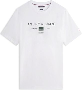 Tommy Hilfiger Softes T-Shirt mit Label-Schriftzug, Regular in