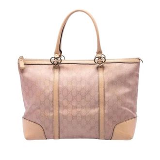 Gucci Pre-owned Canvas Tote Bag - - Pre-owned - Damen - Rosa - ONE SIZE