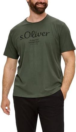 s.Oliver 2139910 T-Shirt, Vert Olive, 4XL Grande Taille Homme