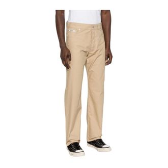 Moschino Homme, Pantalons, Brun, Taille: 3XL Pantalon avec logo