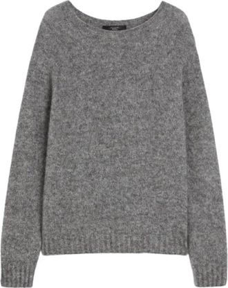 Max Mara Femme, Pulls, Gris, Taille: 40 FR Ghiacci Sweater