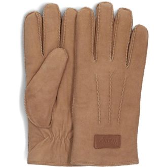 Warmbat Herren Wildlederhandschuhe mit Merinowollfutter - - Accessories - Herren - Braun - L