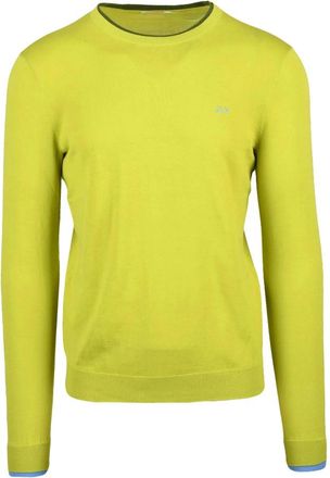 Sun 68 Homme, Pulls, Vert, Taille: S Maglioncino Girocollo