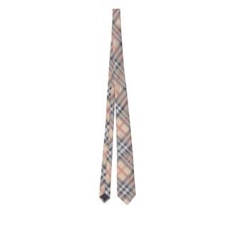 Burberry Homme, Accessoires, Multicolore, Taille: ONE Size Manston Check Silk Tie