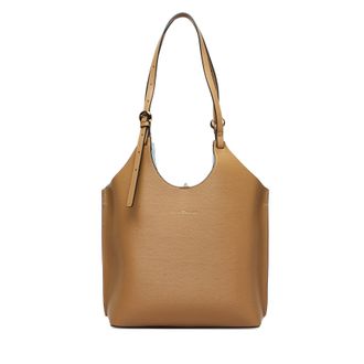 Tommy Hilfiger Handtasche Tommy Hilfiger Th Modern Tote AW0AW18618 Braun