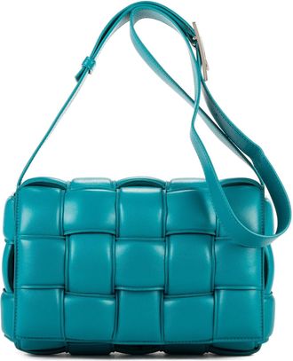 Bottega Veneta Crossbody Bags - Cassette Flap Chain Maxi - Gr. unisize - in Blau - f&uuml;r Damen