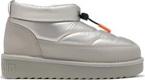 D.Franklin Bottines Femme Matelass&eacute;s avec Doublure Int&eacute;rieure Nordic Low Bomb Argent - Bottes pour Femme - Mode d&eacute;contract&eacute;e - Taille (39) - Mod&egrave;le bomb