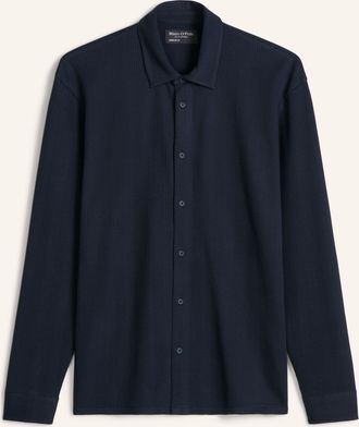 Marc O'Polo Marc Opolo Jerseyhemd blau