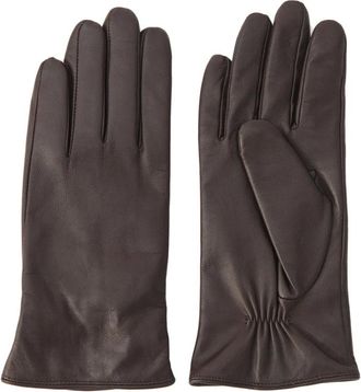 Part Two Femme, Accessoires, Brun, Taille: 8 IN Gants en cuir Hot Fudge