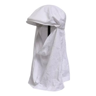 Dolce & Gabbana Balaclava Cap - Homme - Accessoires - Blanc - Taille: ONE Size
