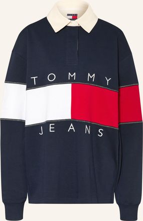 Tommy Jeans Rugbyshirt blau
