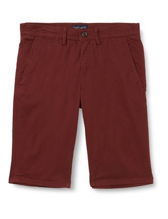 Teddy Smith Herren Chino Light Twill Klassische Shorts, Sienne-Erde, 31W
