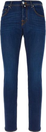 Jacob Cohen Homme, Jeans, Bleu, Taille: W32 Jeans &agrave; patch logo