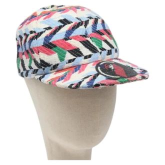 Chanel Pre-owned Baumwolle hats - - Pre-owned - Damen - Mehrfarbig - ONE SIZE