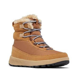 Columbia SLOPESIDE PEAK bottes de neige imperm&eacute;ables Femme, Marron (Elk x Beach), 36.5 EU