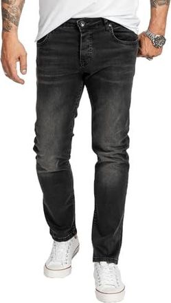 Rock Creek Rock Creek Jean stretch pour homme coupe classique délavé tailles W29 à W44, 40W x 34L