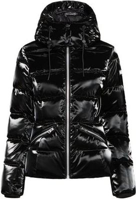 Mackage gekappte gesteppte Jacke - schwarz