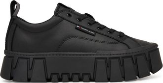 Tommy Jeans Sneakers Tommy Jeans Tjw Vulc Flatform Leather EN0EN03008 Schwarz