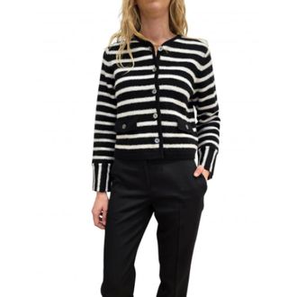 Paul Smith Damen, Strickwaren, Schwarzk, LGr&ouml;&szlig;e