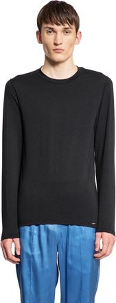 Tom Ford Cotton Modal Long Sleeve T-Shirt