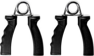 VirtuFit Hand Squeezer - Kneephalter - Hand Trainer Set - Schwarz