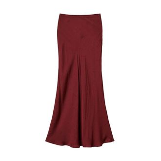 Twinset Jupes Midi - Femme - Jupes - Rouge - Taille: 42 FR