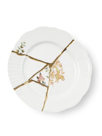 Seletti Kintsugi N 02 Fruit Plate Cm 21 H 2.8