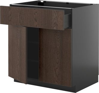 IKEA METOD / KNIVSHULT Unterschr m Schub/2 Türen