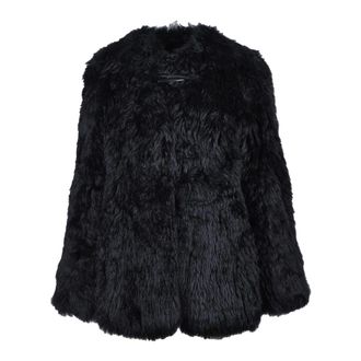 We11done We11Done, Femme, Vestes, Noir, Taille: 42 FR Fourrure