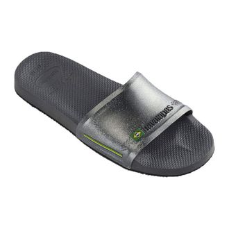Havaianas Unisex Old Slide Brasil Sandalen, New Graphite, 37-38 EU