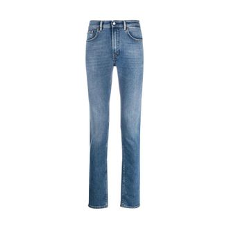 Acne Studios Homme, Jeans, Bleu, Taille: W29 Mid Blue Skinny Fit Jeans